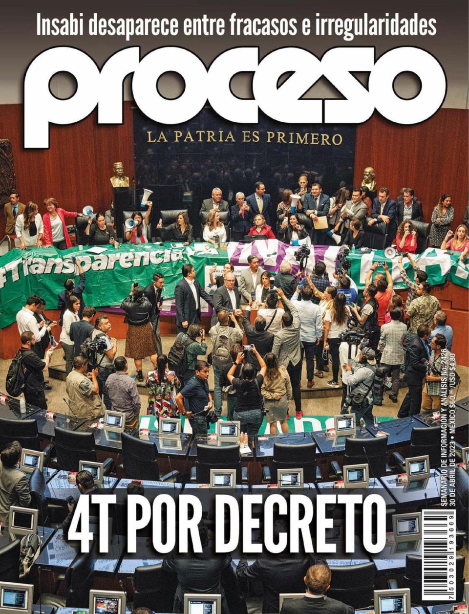 Get digital access to Revista Proceso - April 30, 2023 issue | Magzter.com
