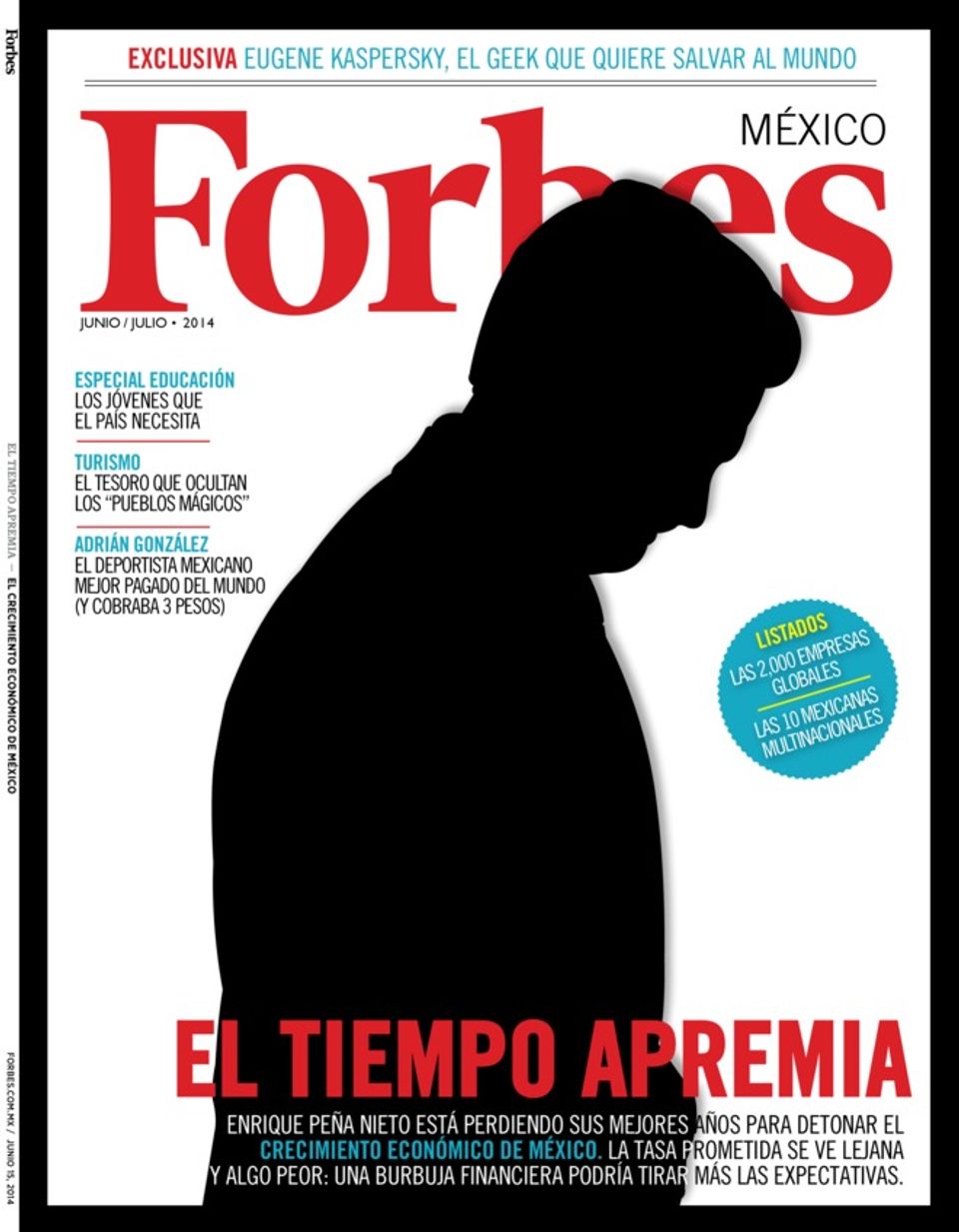 Forbes México-Economía México: El difícil camino para crecer Magazine
