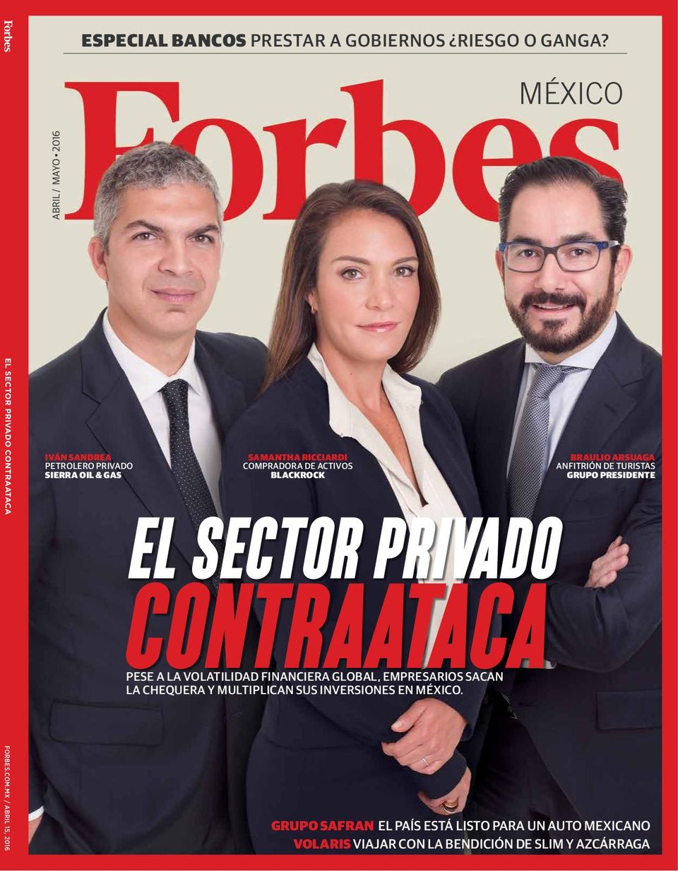 Forbes México-Abril 2016 Magazine - Get your Digital Subscription