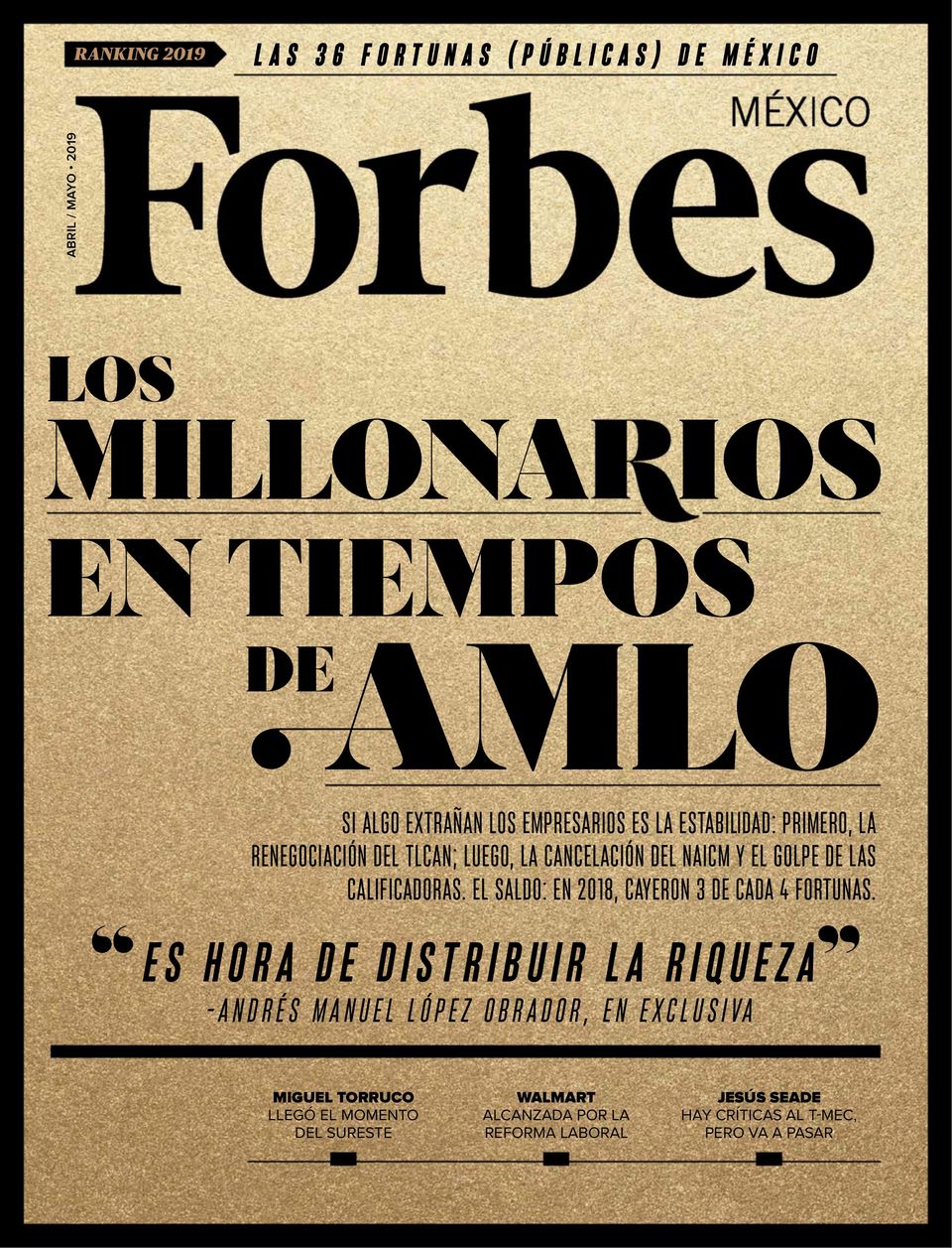 Forbes México-Abril - Mayo 2019 Magazine - Get your Digital Subscription