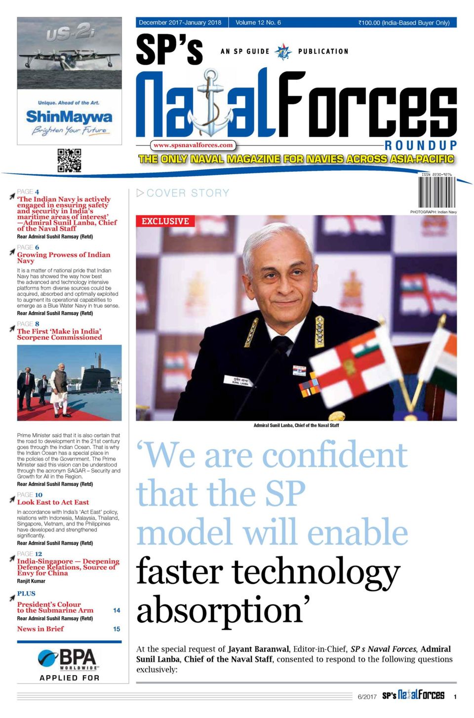 SP's Naval Forces-December 2017-January 2018 Magazine