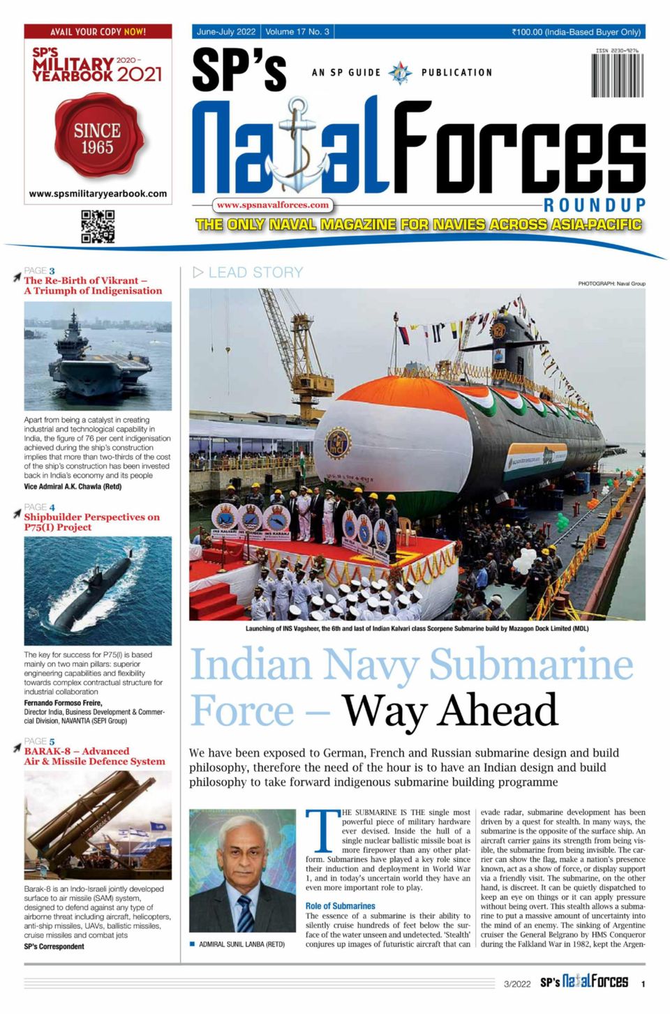 SP's Naval Forces Magazine - Get your Digital Subscription