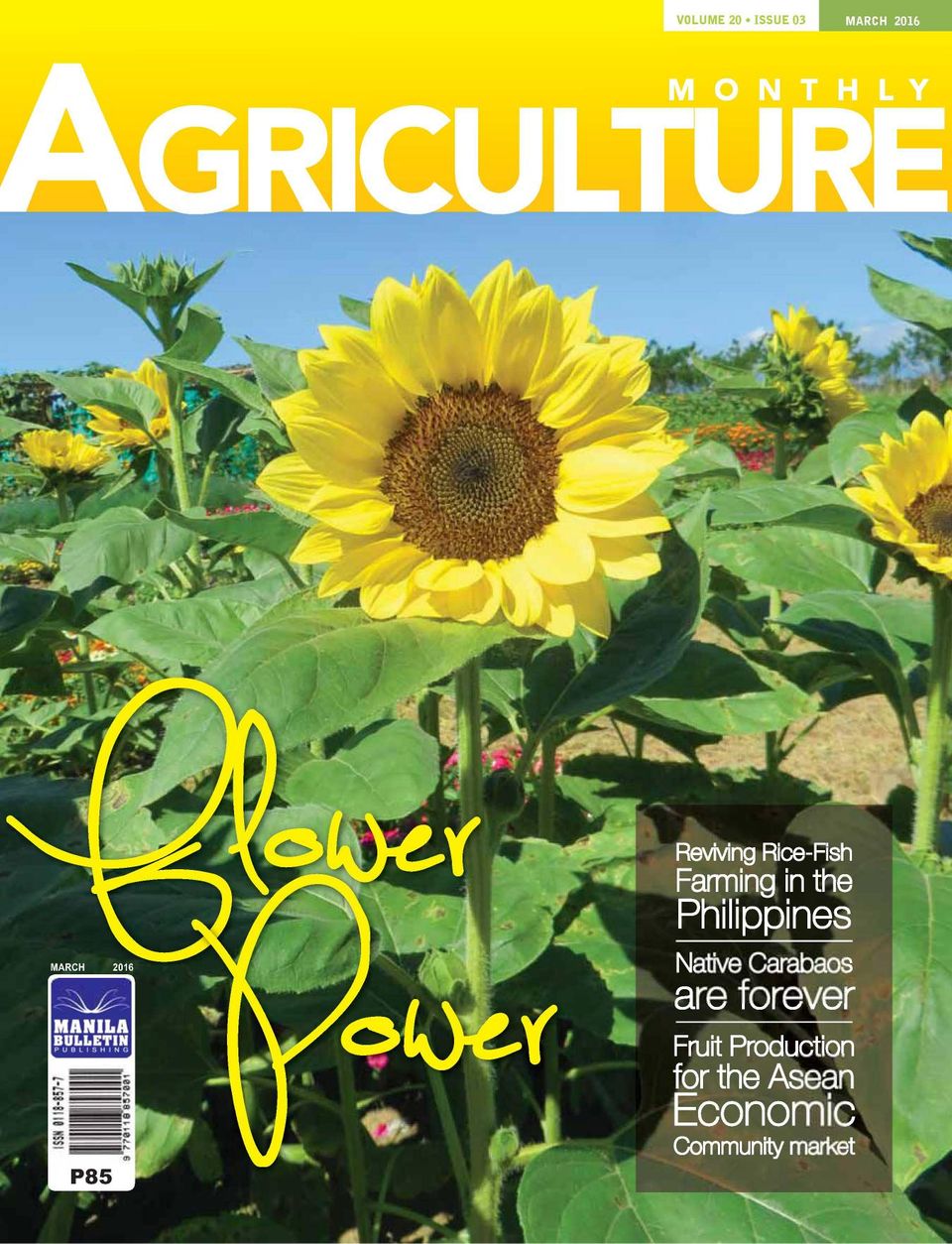 Agriculture-March 2016 Magazine - Get your Digital Subscription