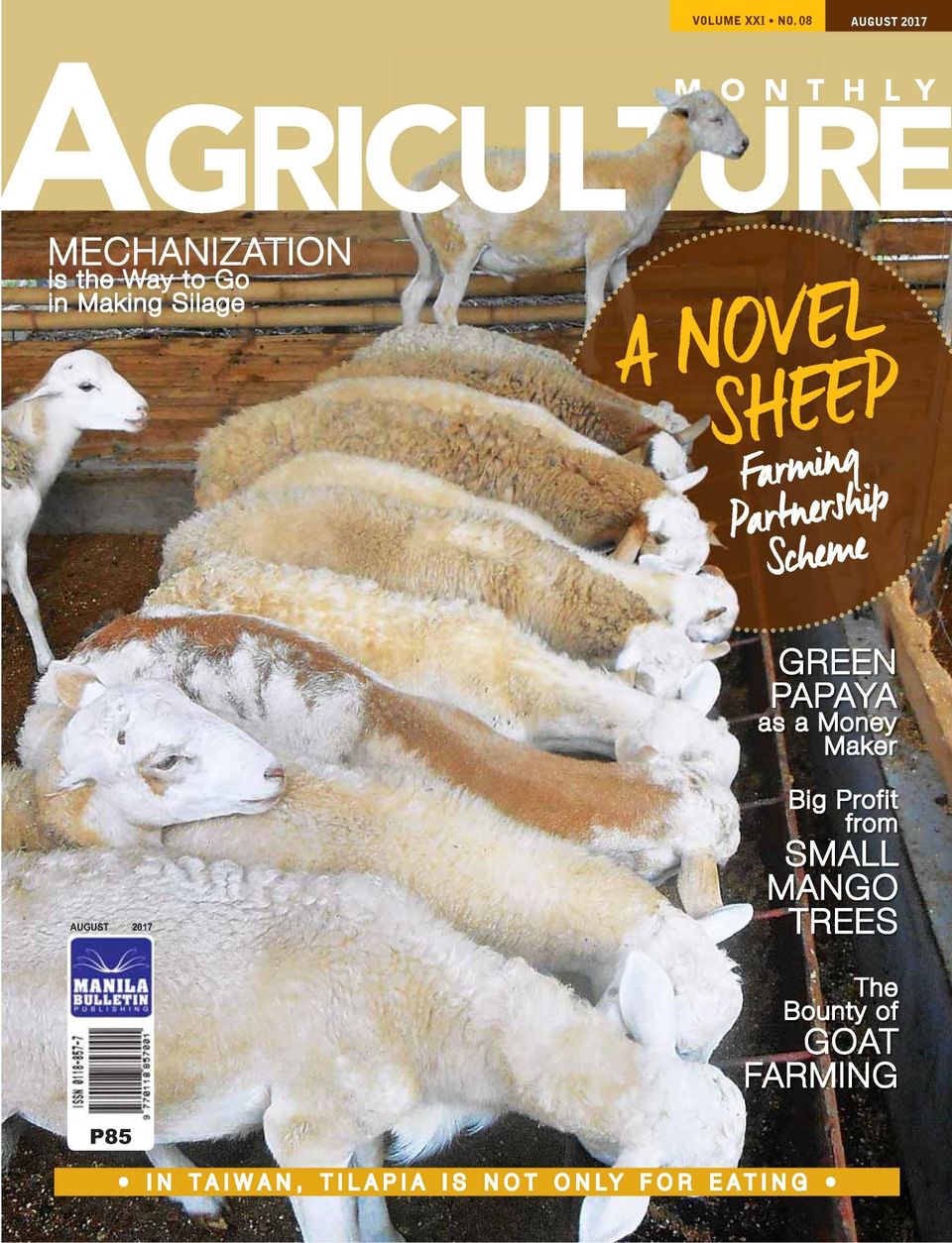 Agriculture-August 2017 Magazine - Get your Digital Subscription