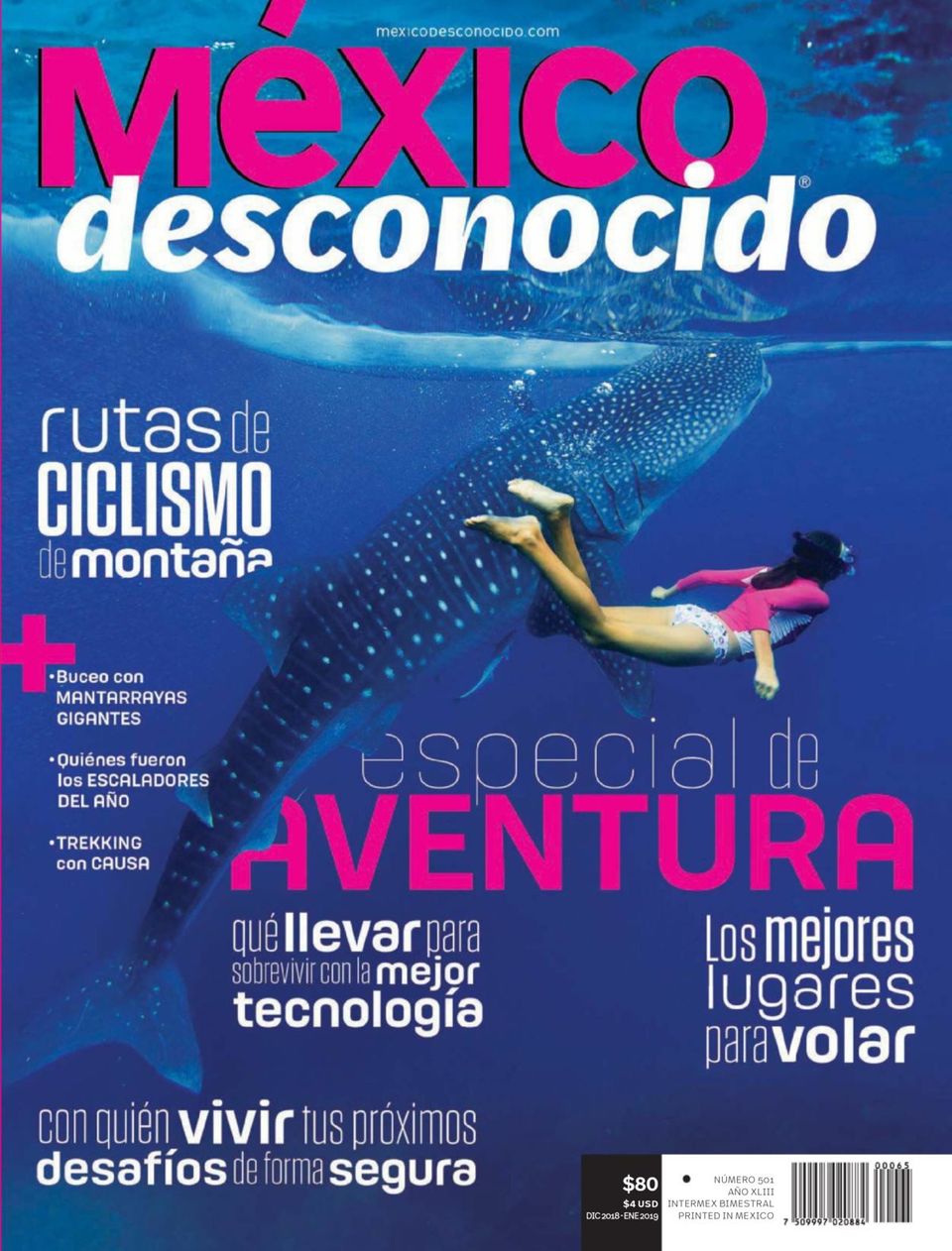 México Desconocido-Diciembre - Enero 2019 Magazine
