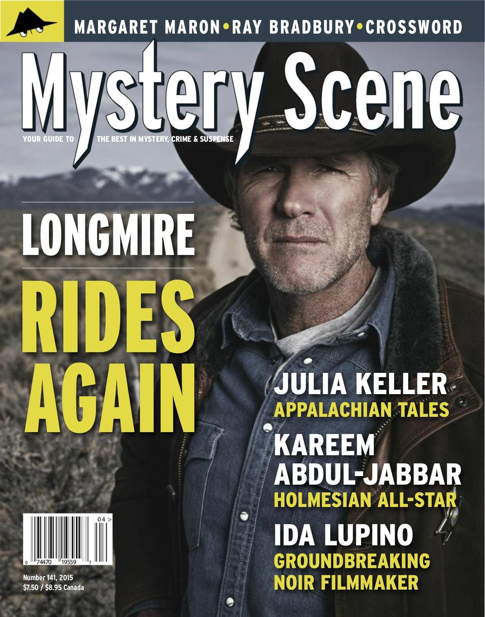Get digital access to Mystery Scene - Fall #141, 2015 issue | Magzter.com