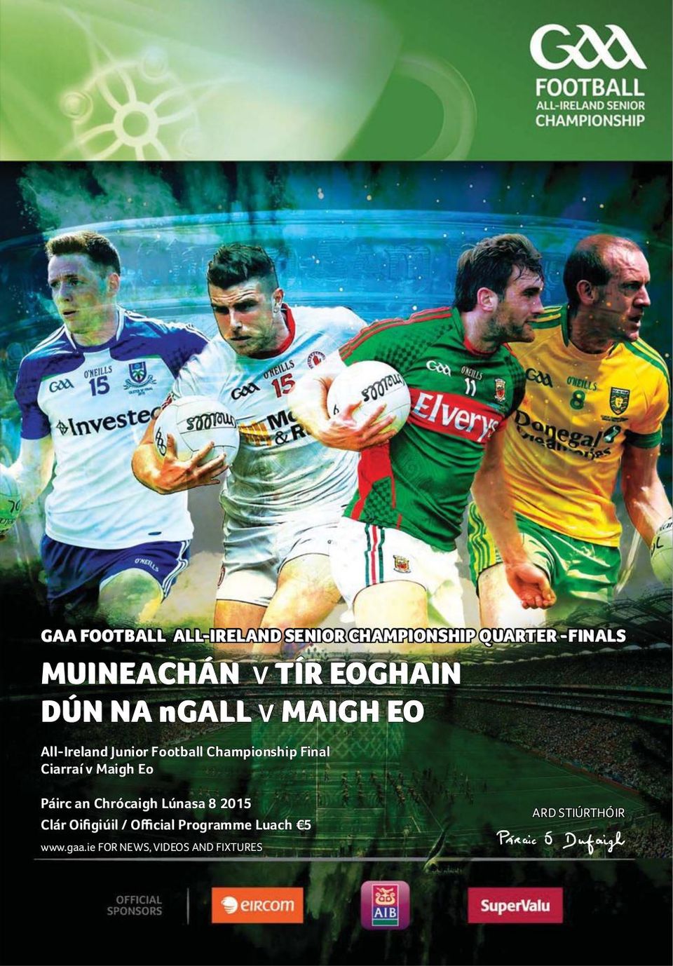 Get digital access to GAA Match Programmes - GAA Football All-Ireland ...