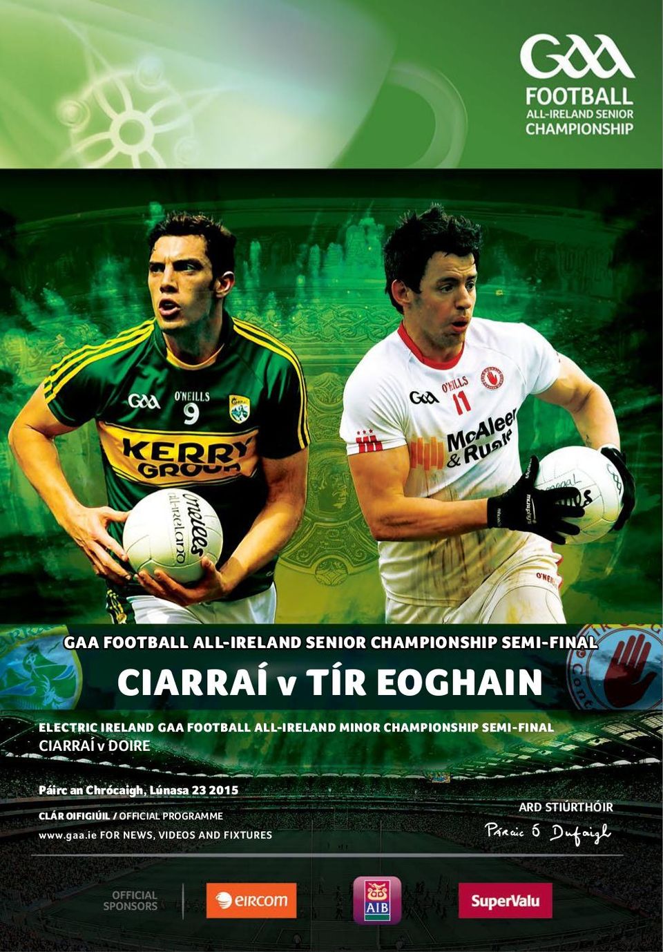 Get digital access to GAA Match Programmes - GAA Football All-Ireland ...