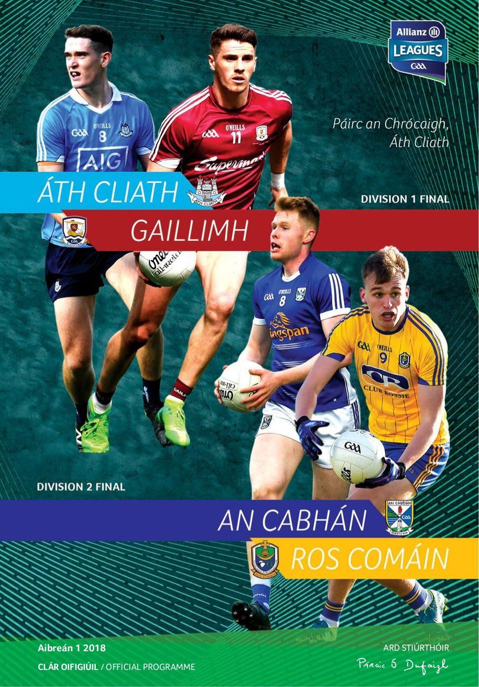 Get digital access to GAA Match Programmes - Dublin v Galway, Cavan v ...