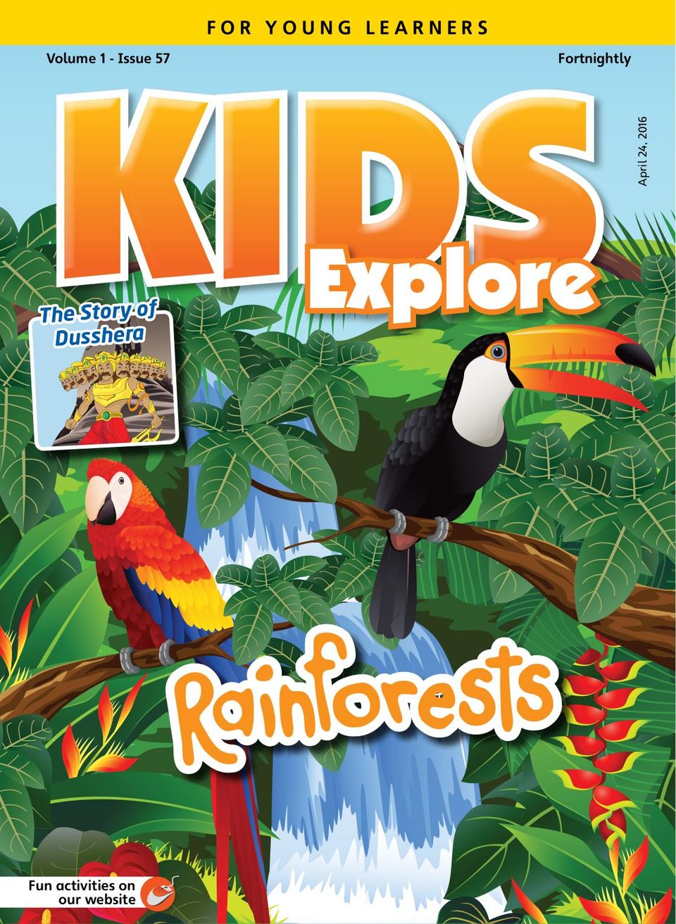 Get digital access to KIDS Explore - April 24 2016 issue | Magzter.com