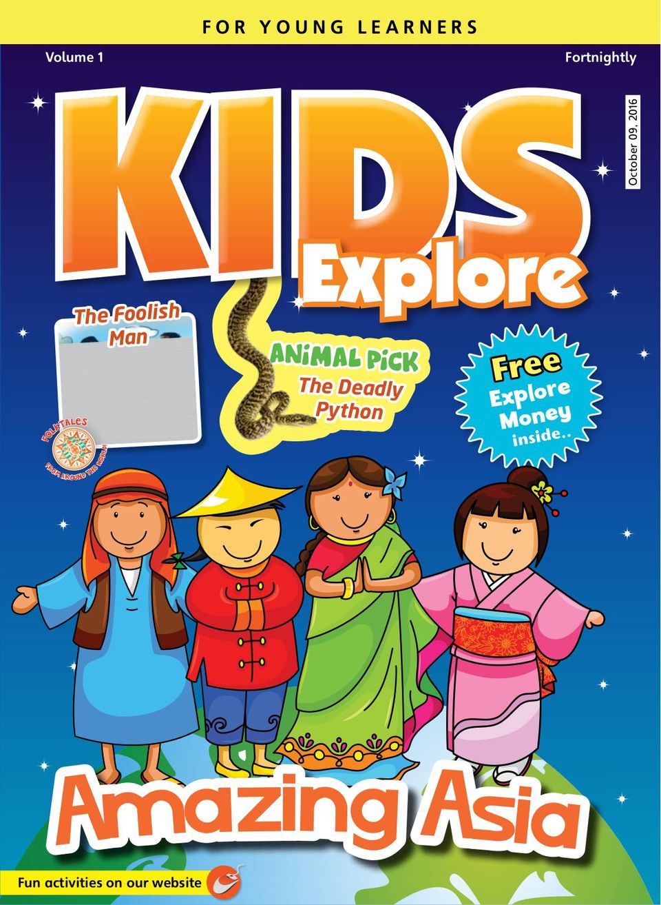 Get digital access to KIDS Explore - October 09 2016 issue | Magzter.com