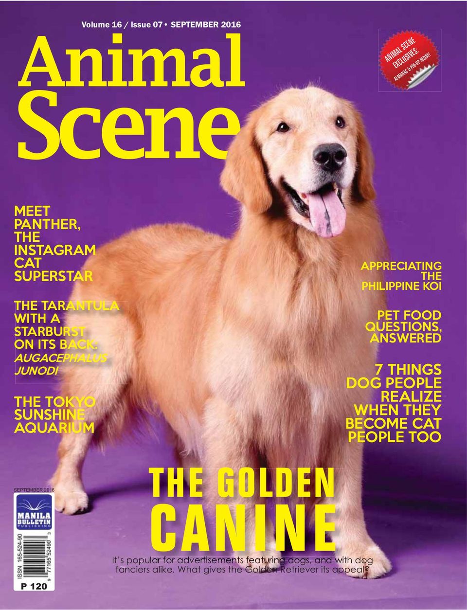 Get digital access to Animal Scene - September 2016 issue | Magzter.com