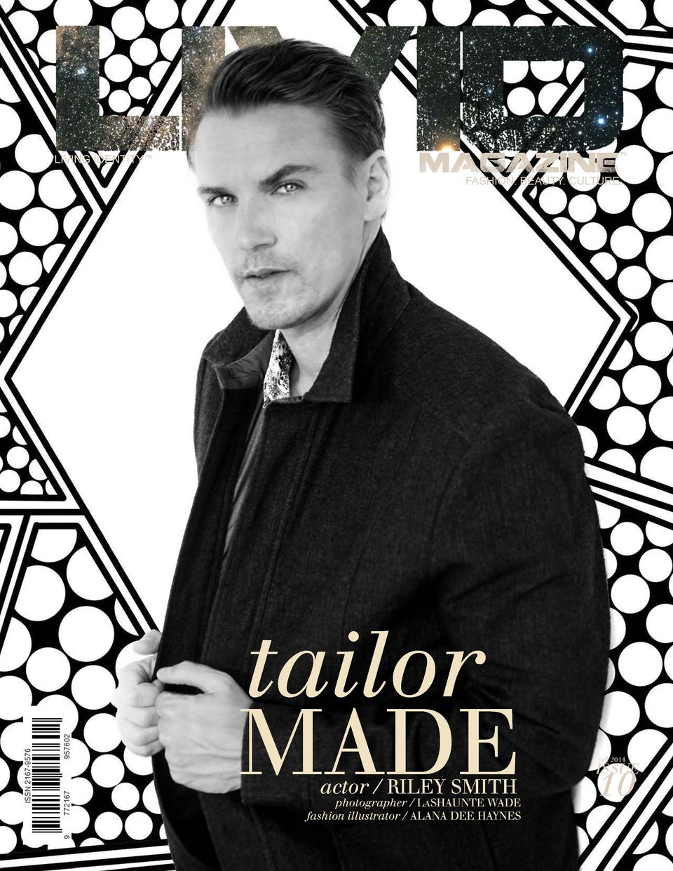 LIVID Magazine-Tailor Made Fall issue 10 - Riley Smith on cover Magazine