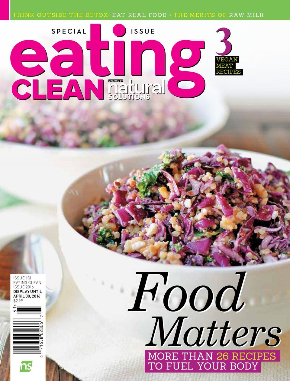 Natural Solutions-Eating Clean Spring 2016 Magazine