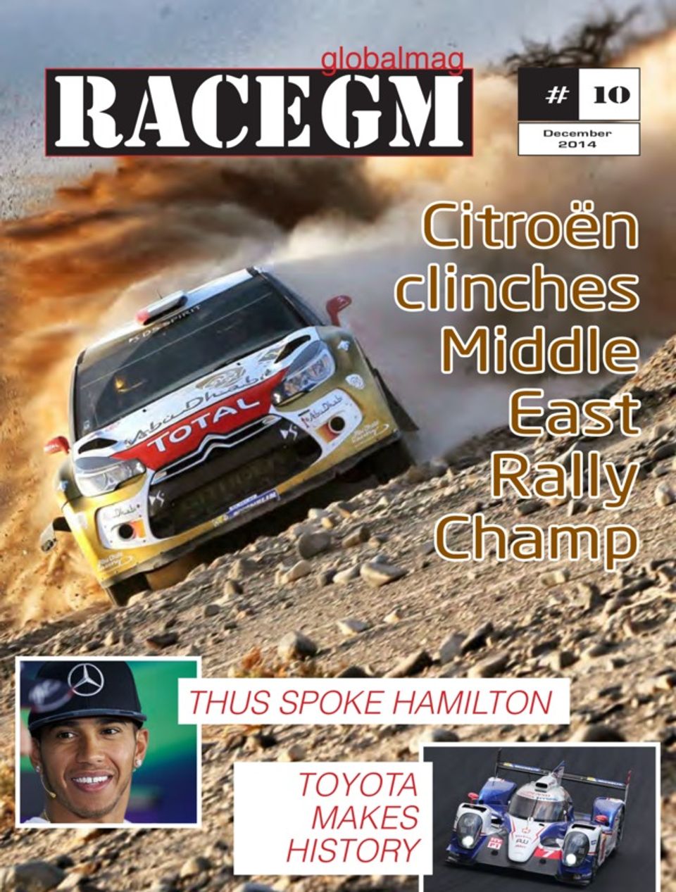 RACE GLOBALMAG-December 2014 Magazine - Get your Digital Subscription