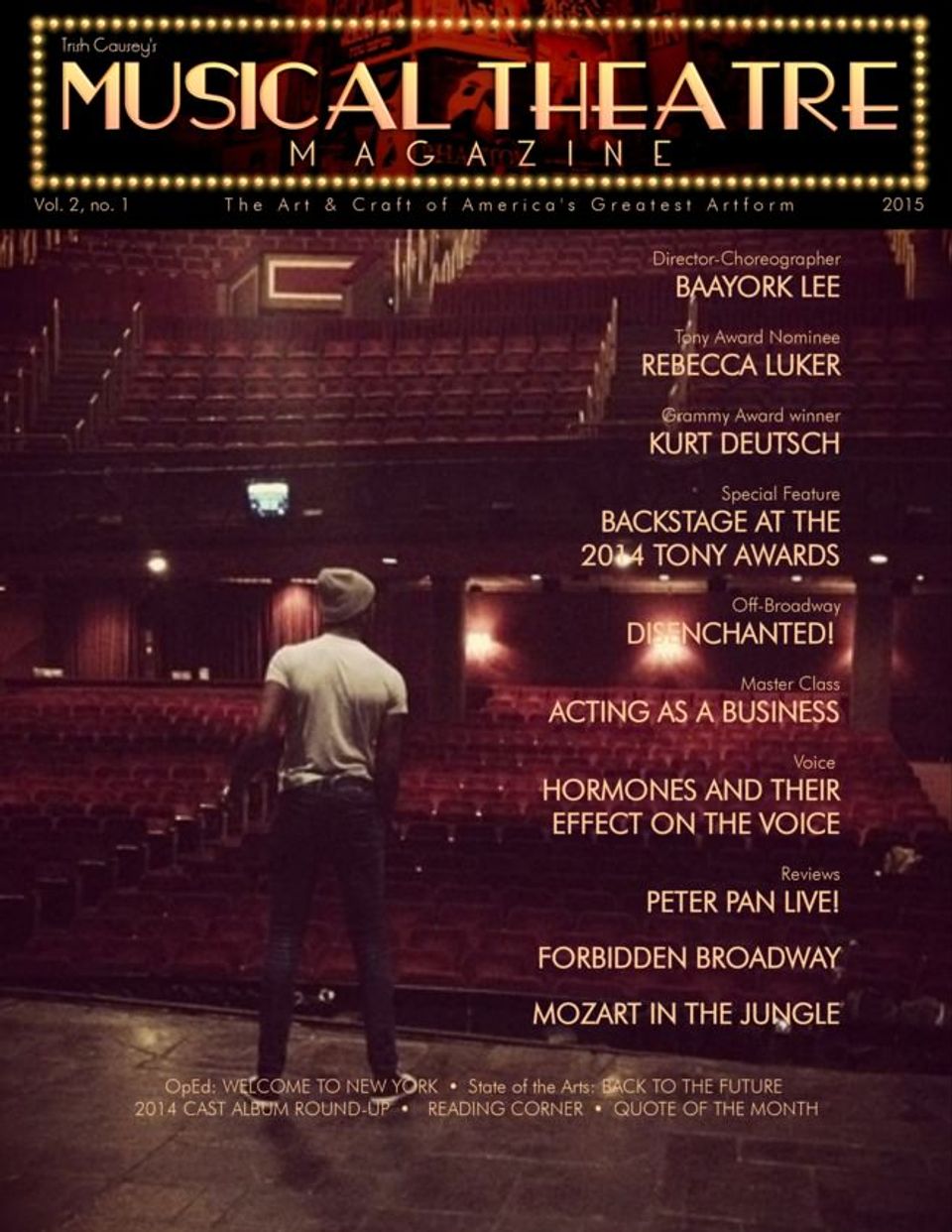 Get digital access to Musical Theatre Magazine Magazine | Magzter.com