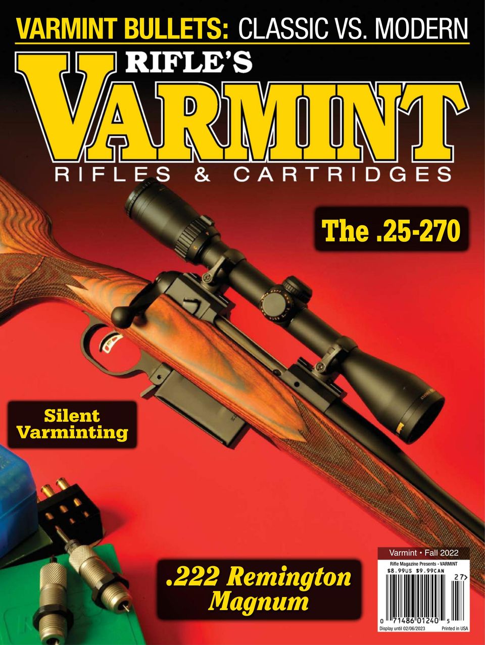 Get digital access to Rifle - Varmint Rifles & Cartridges Fall 2022 issue | Magzter.com