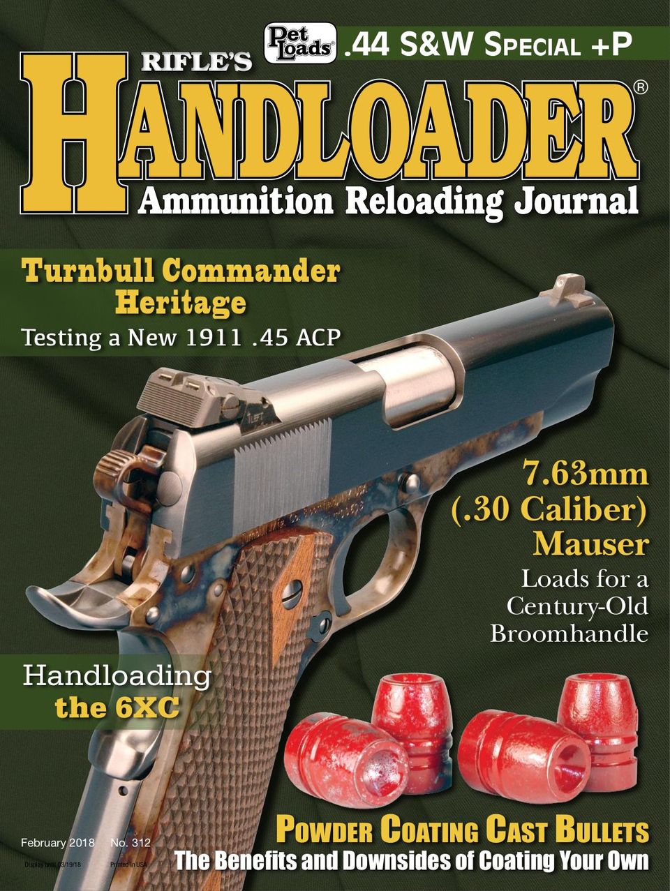 Handloader-February - March 2018 Magazine - Get your Digital Subscription