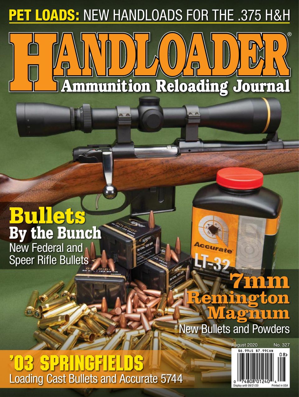 Handloader-August - September 2020 Magazine - Get your Digital Subscription