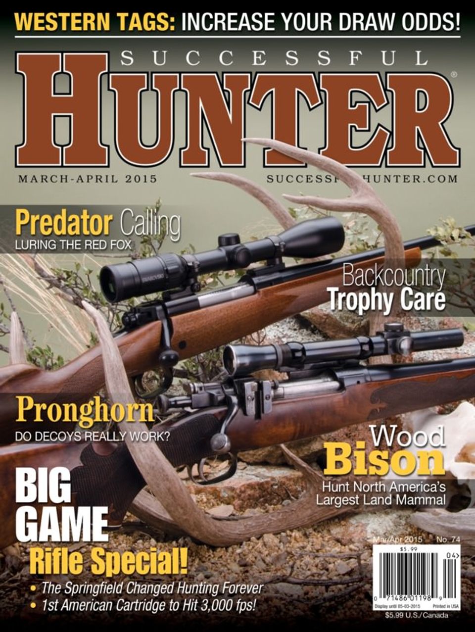 Get digital access to Successful Hunter - March - April 2015 issue | Magzter.com
