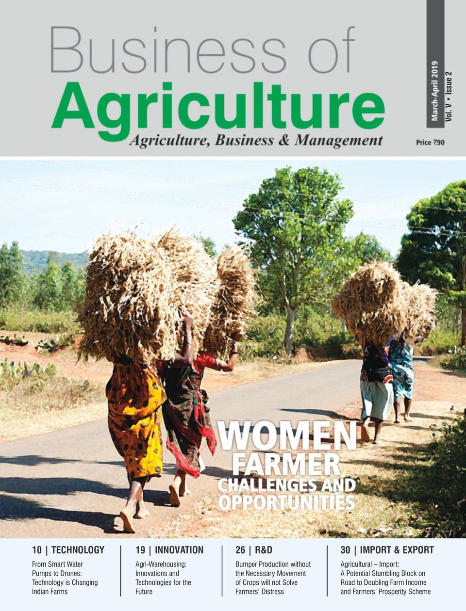 Get digital access to Business Of Agriculture - March - April 2019 ...