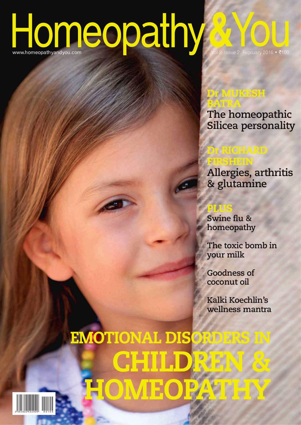 Get digital access to Homeopathy & You - February 2016 issue | Magzter.com