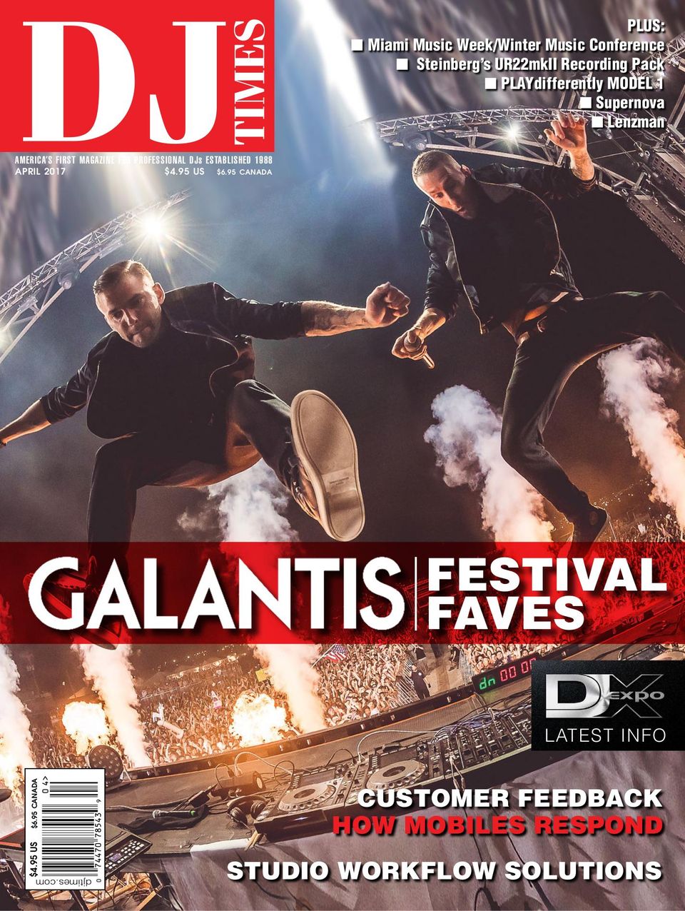 Get digital access to DJ Times Magazine - April 2017, Vol 30 No 4 issue ...