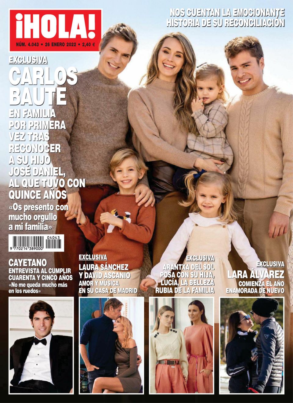 Get digital access to ¡HOLA! Spain - Enero 26, 2022 issue | Magzter.com