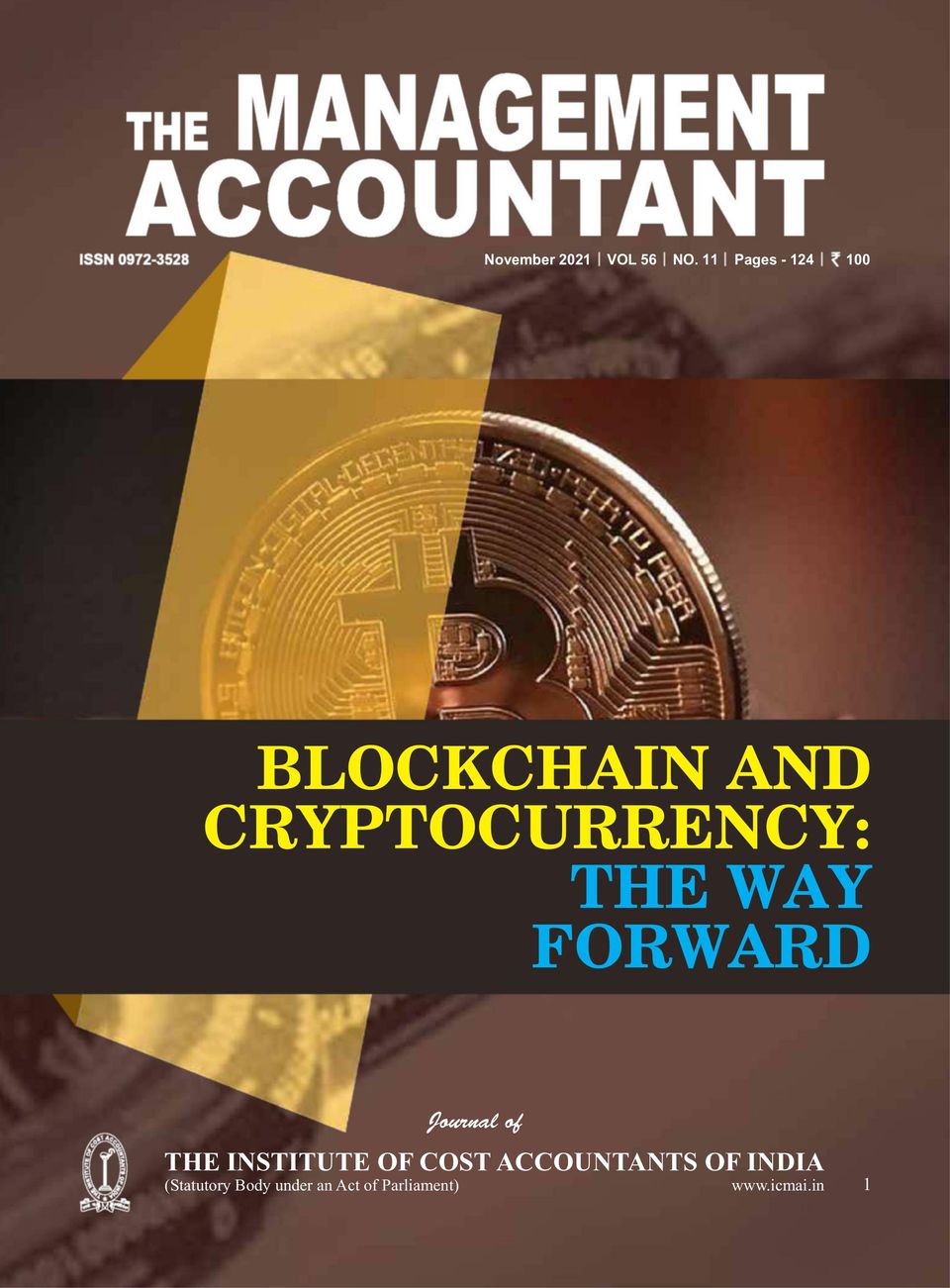 Get digital access to The Management Accountant - November 2021 issue ...