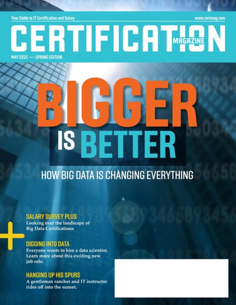 Certification Magazine-May 2015 Magazine - Get your Digital Subscription