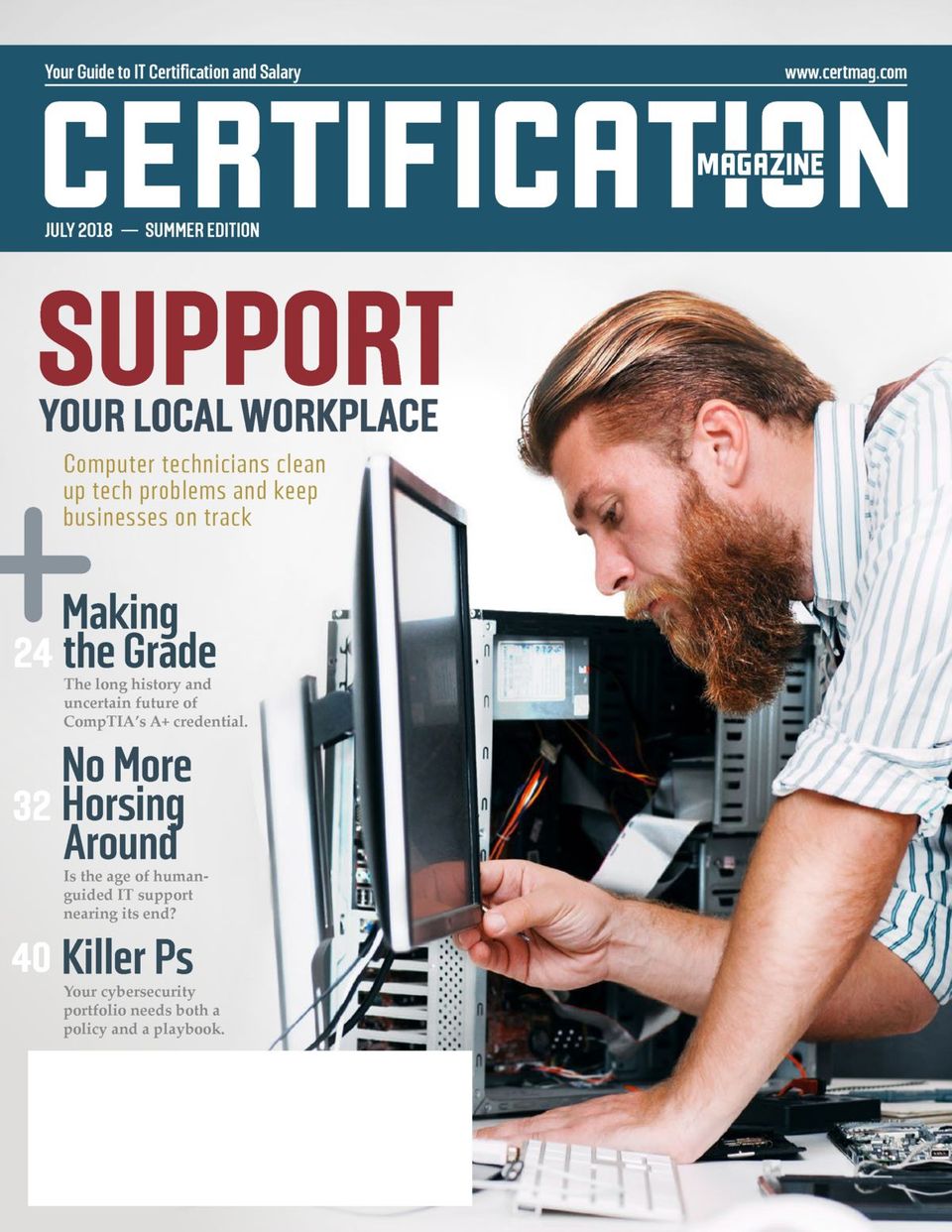Certification Magazine-July 2018 Magazine - Get your Digital Subscription