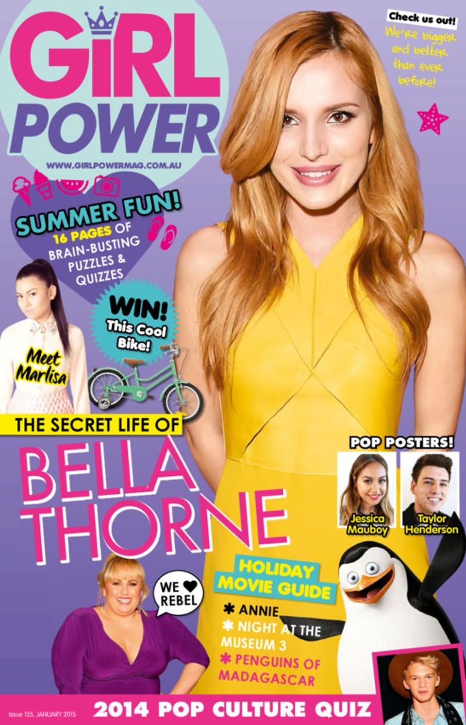 Get digital access to Girl Power - January 2015 issue | Magzter.com