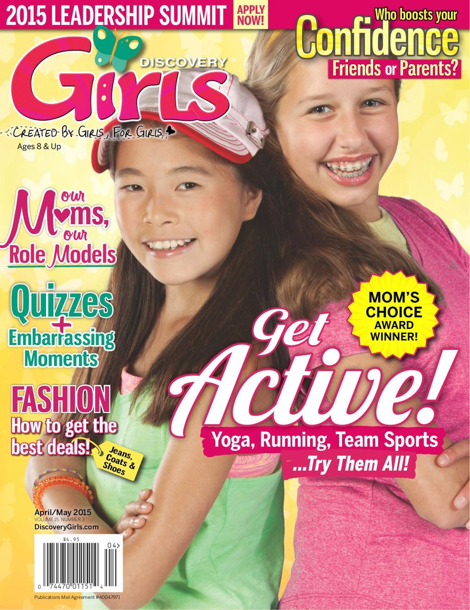 Get digital access to DISCOVERY GIRLS - April - May 2015 issue ...