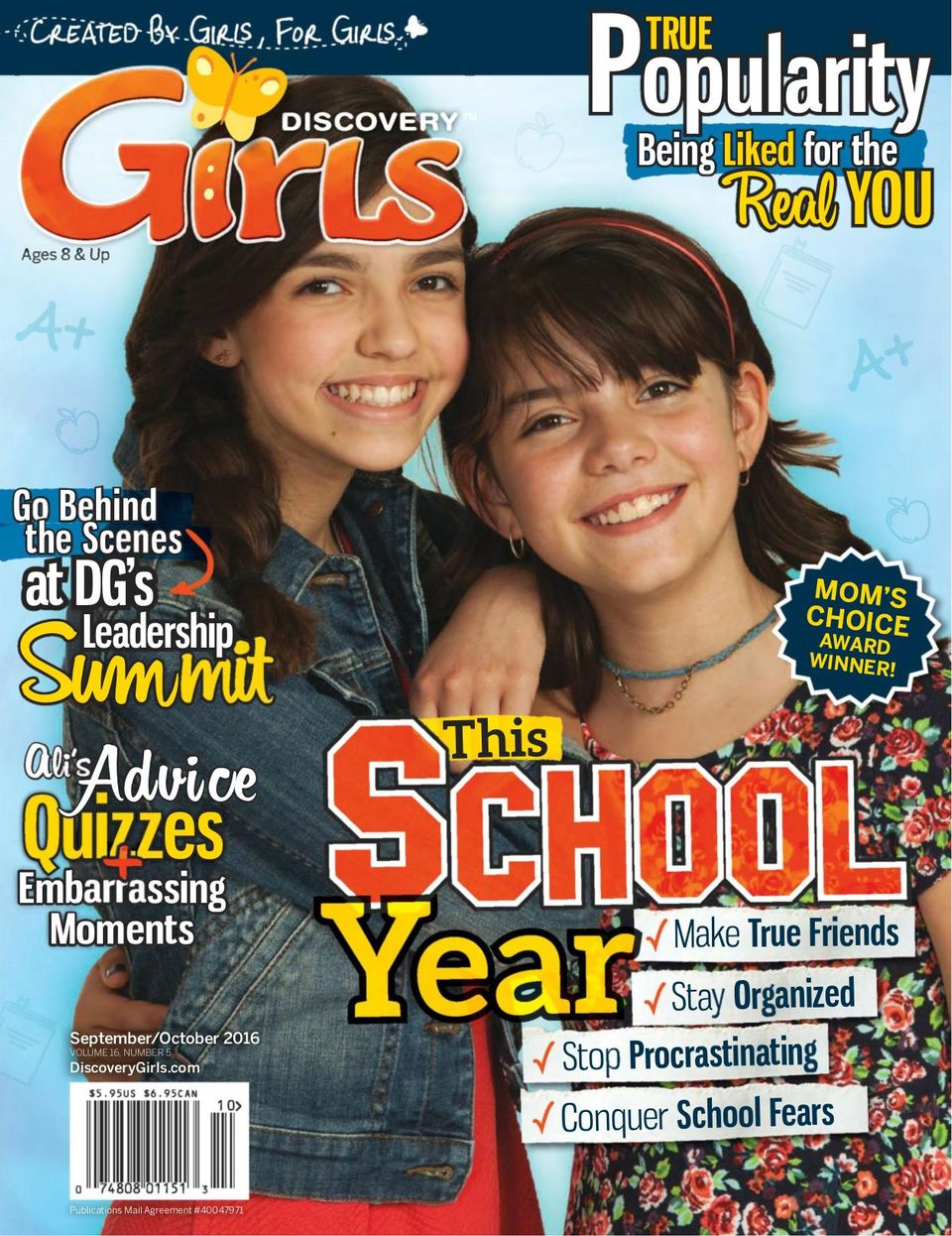 Get digital access to DISCOVERY GIRLS - September-October 2016 issue ...