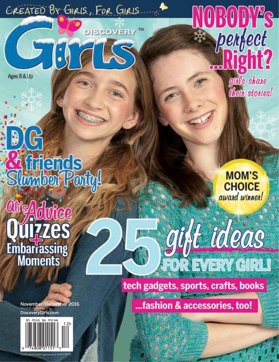 Get digital access to DISCOVERY GIRLS - November-December 2016 issue ...