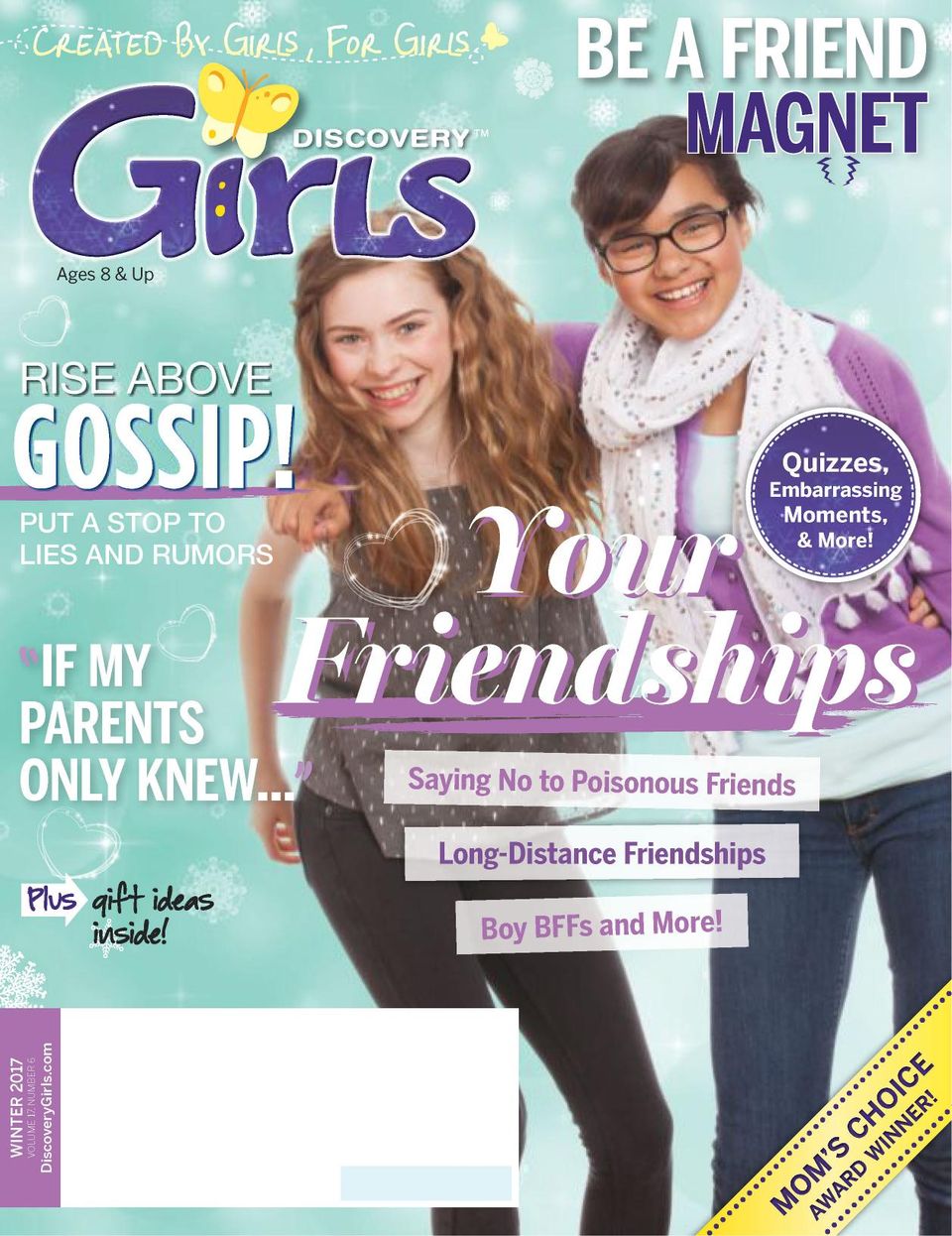 DISCOVERY GIRLS-Winter 2017 Magazine - Get your Digital Subscription