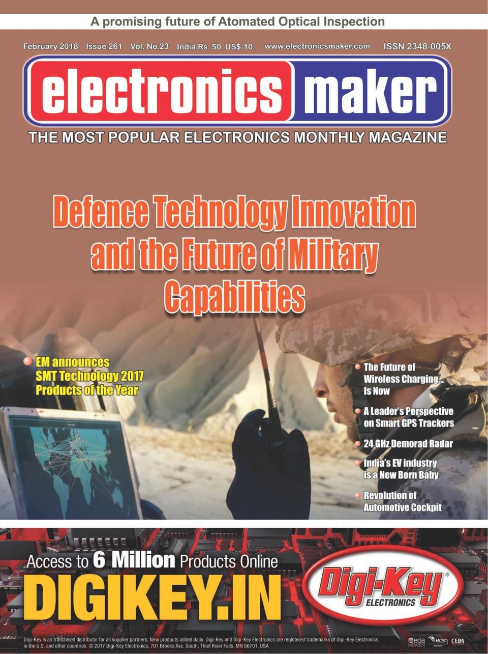 Electronics Maker-February 2018 Magazine - Get your Digital Subscription