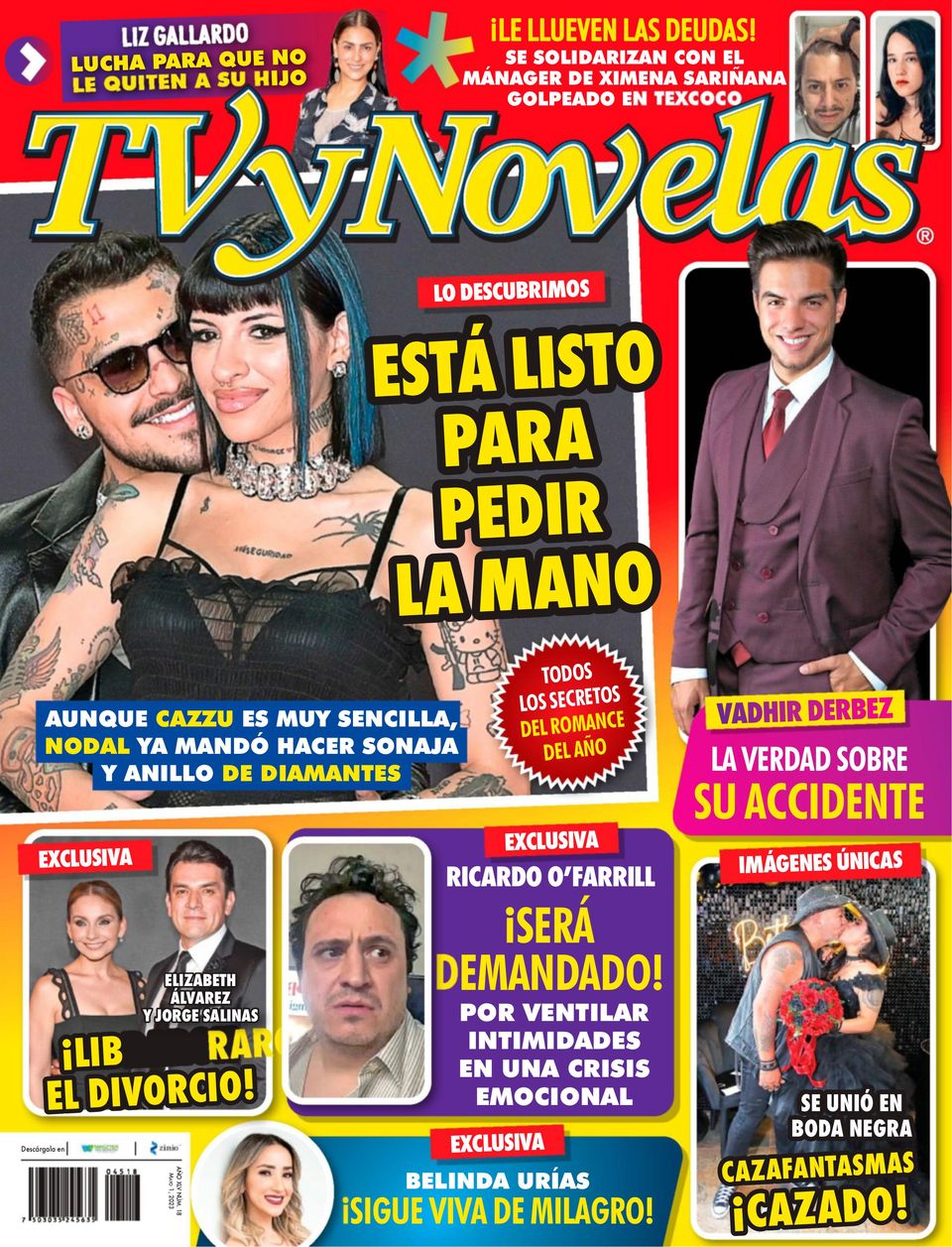 Get digital access to TVyNovelas - Mayo 18 - 2023 issue | Magzter.com