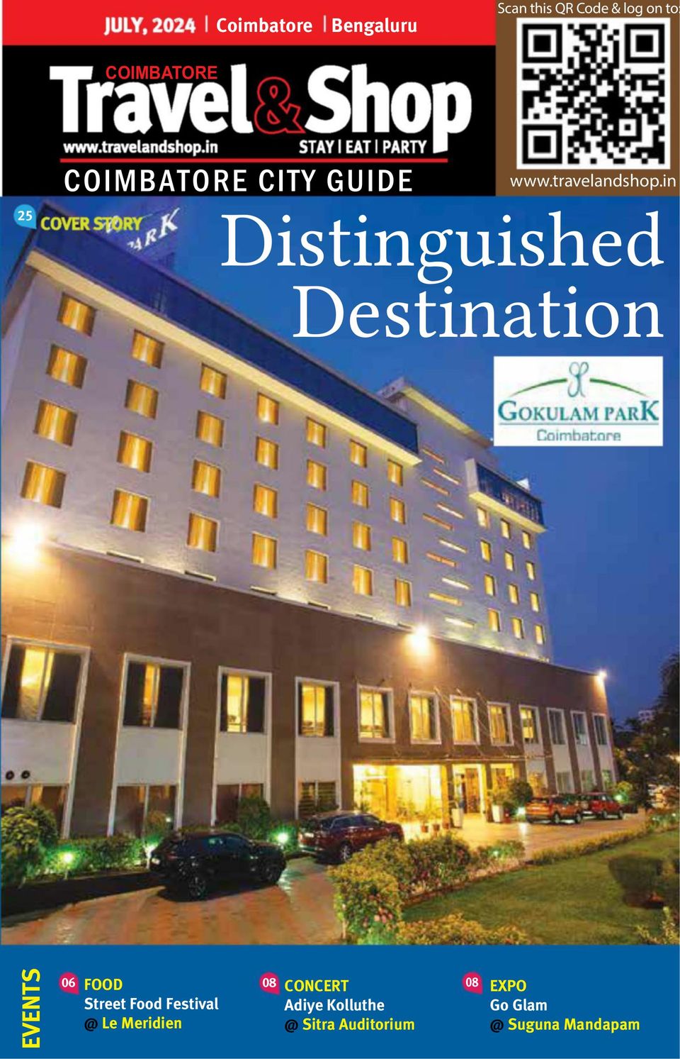 Coimbatore Travel & Shop Magazine - Get your Digital Subscription