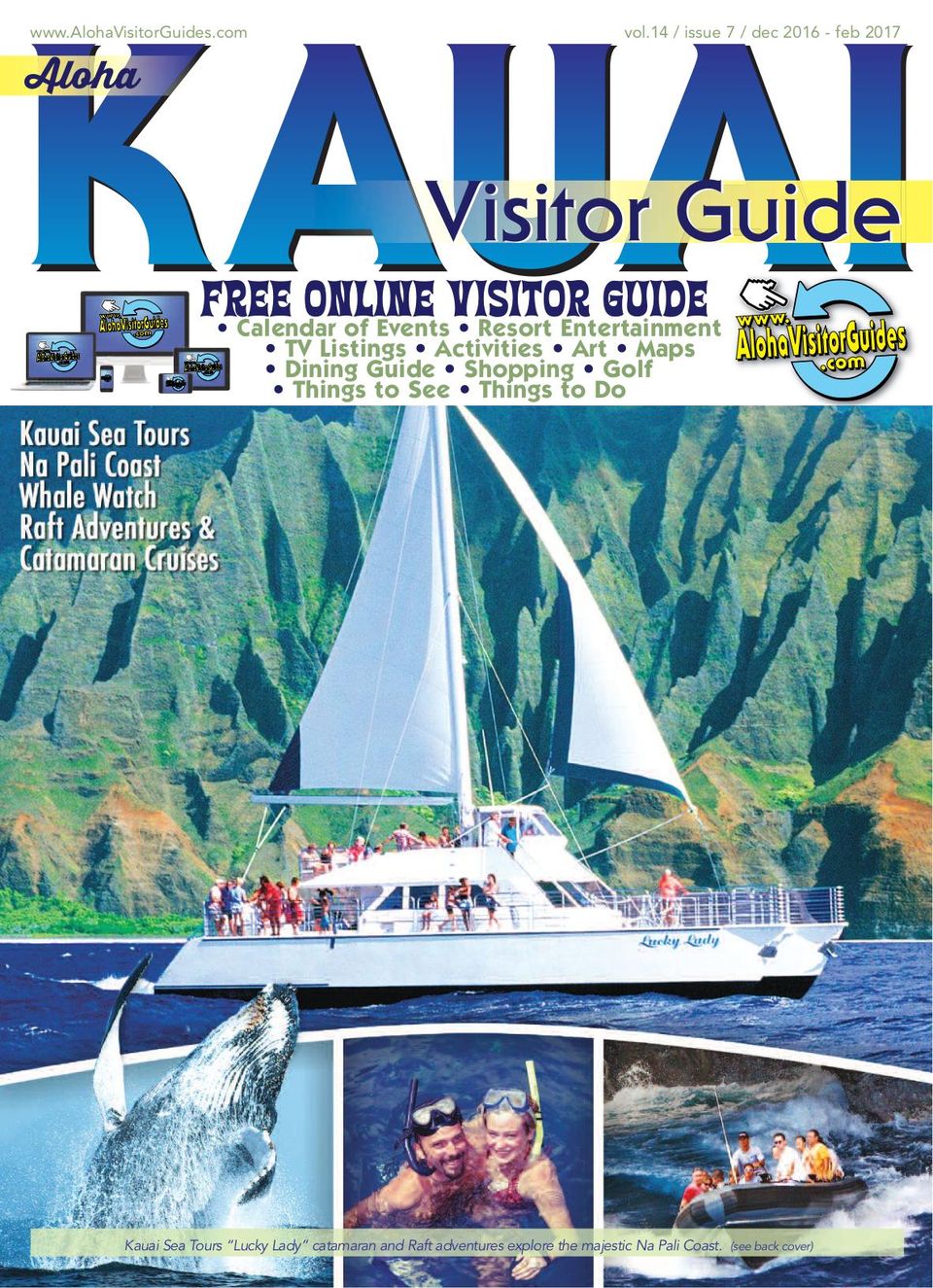 Aloha - Kauai Visitor Guide-December 2016 Magazine