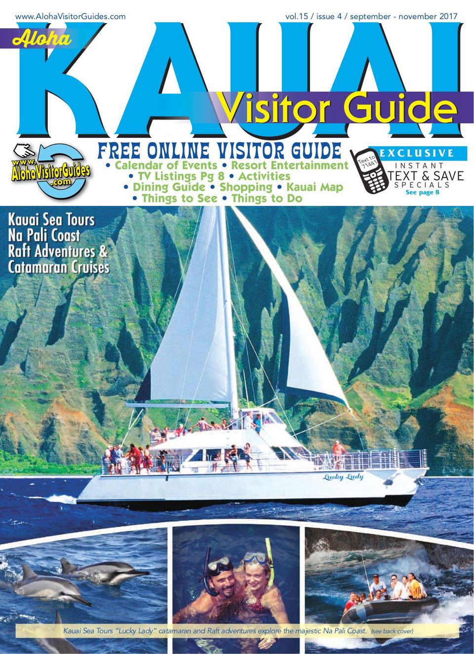 Aloha - Kauai Visitor Guide-September 2017 Magazine