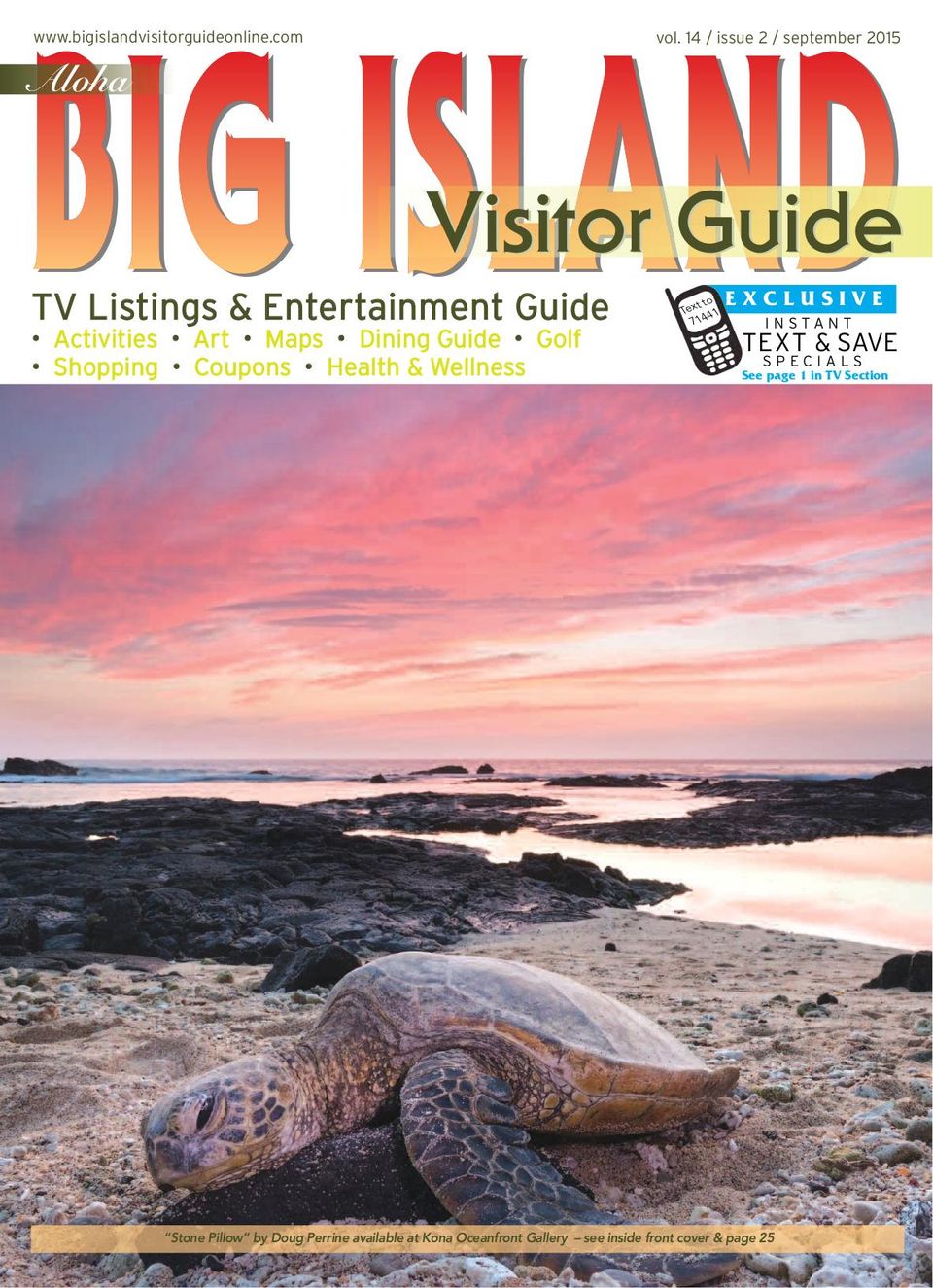 Aloha - Big Island Visitor Guide-September 2015 Magazine