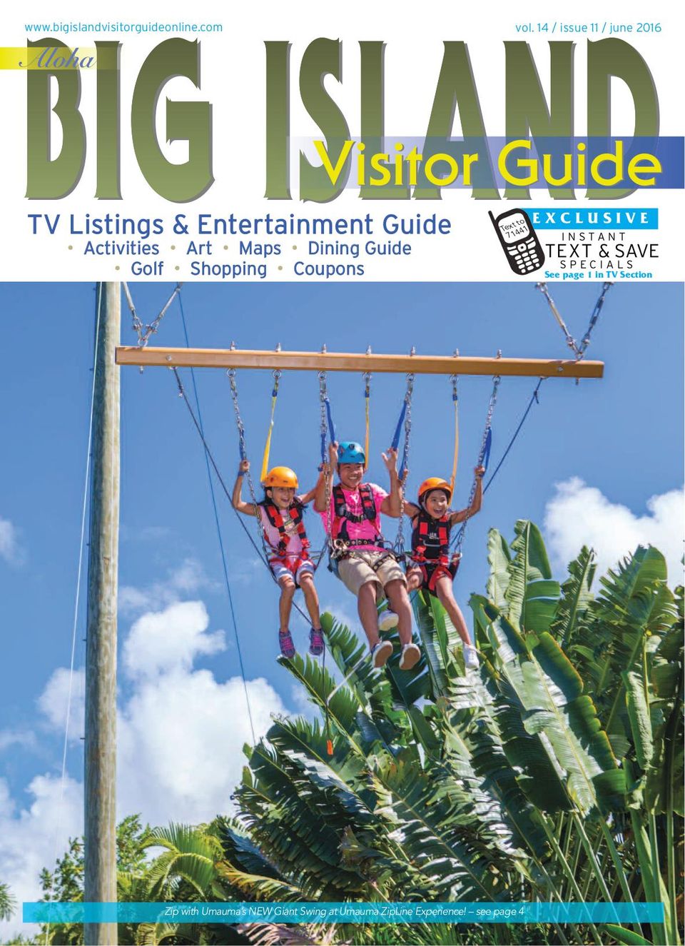 Aloha - Big Island Visitor Guide-June 2016 Magazine