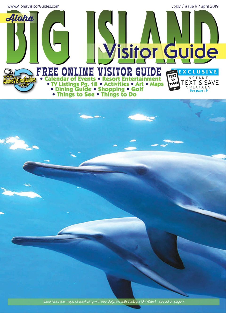 Aloha - Big Island Visitor Guide-April 2019 Magazine