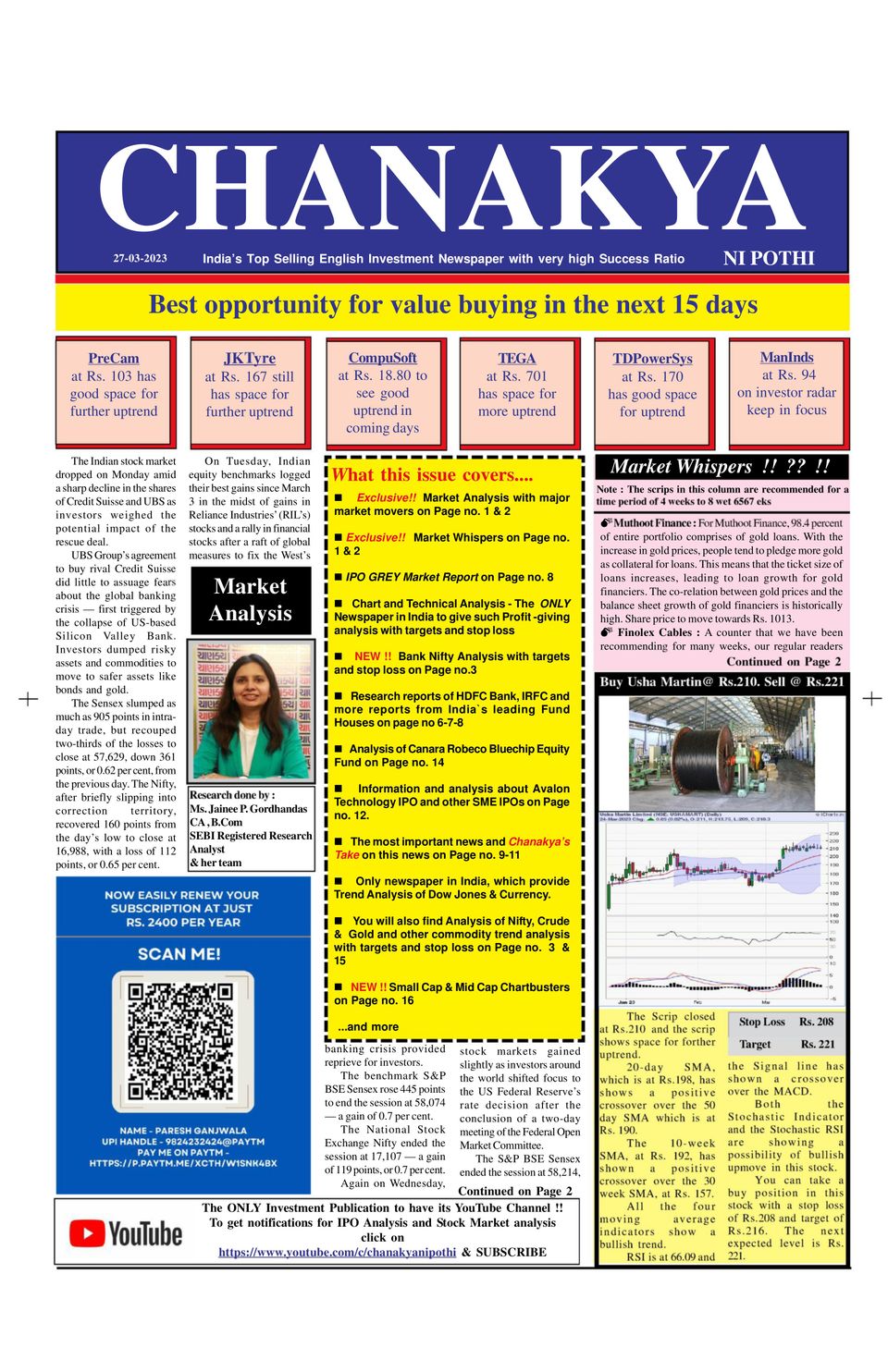 Get digital access to Chanakya Ni Pothi- English - 27th March 2023 issue | Magzter.com