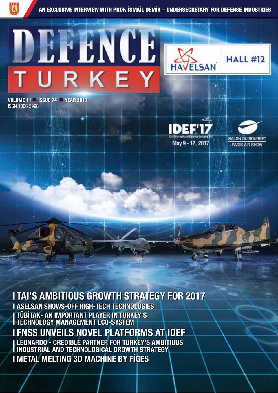 Get digital access to DEFENCE TURKEY - Issue 74 issue | Magzter.com