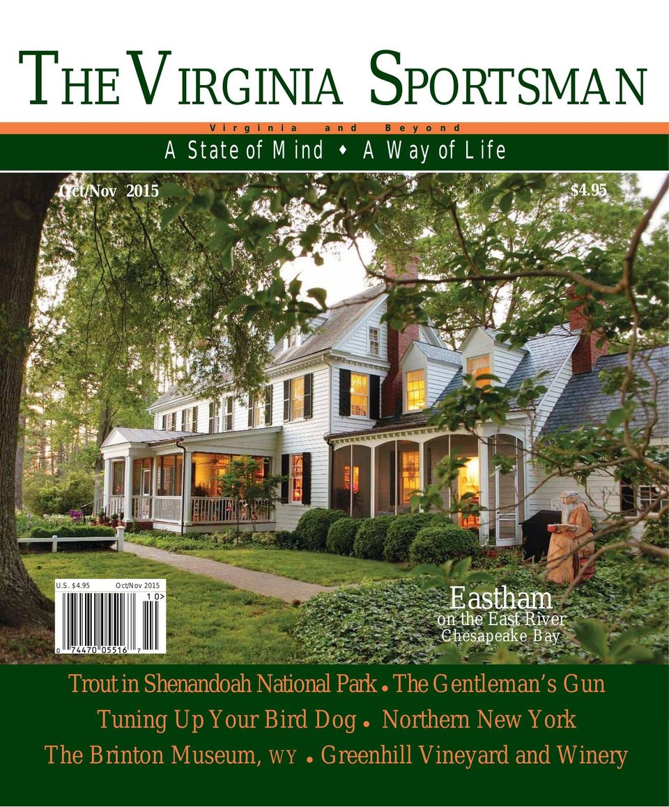 The Virginia Sportsman-October/November 2015 Magazine