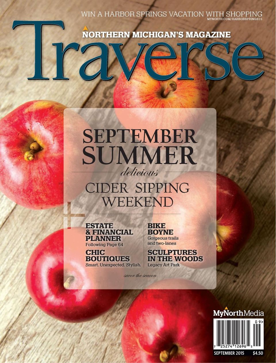Traverse, Northern Michigan's Magazine-September 2015 Magazine