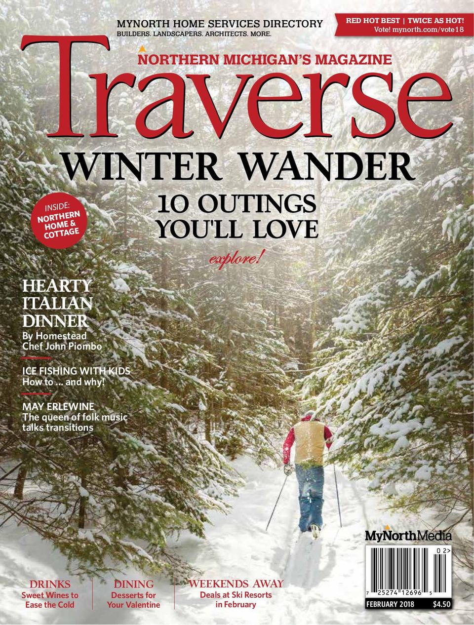 Traverse, Northern Michigan's Magazine-February 2018 Magazine