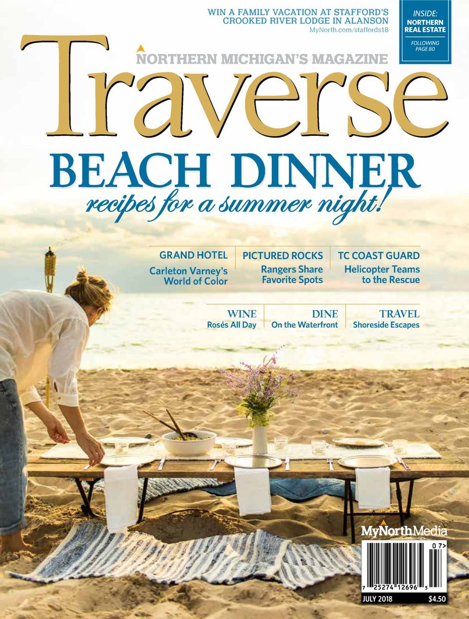 Traverse, Northern Michigan's Magazine-July 2018 Magazine